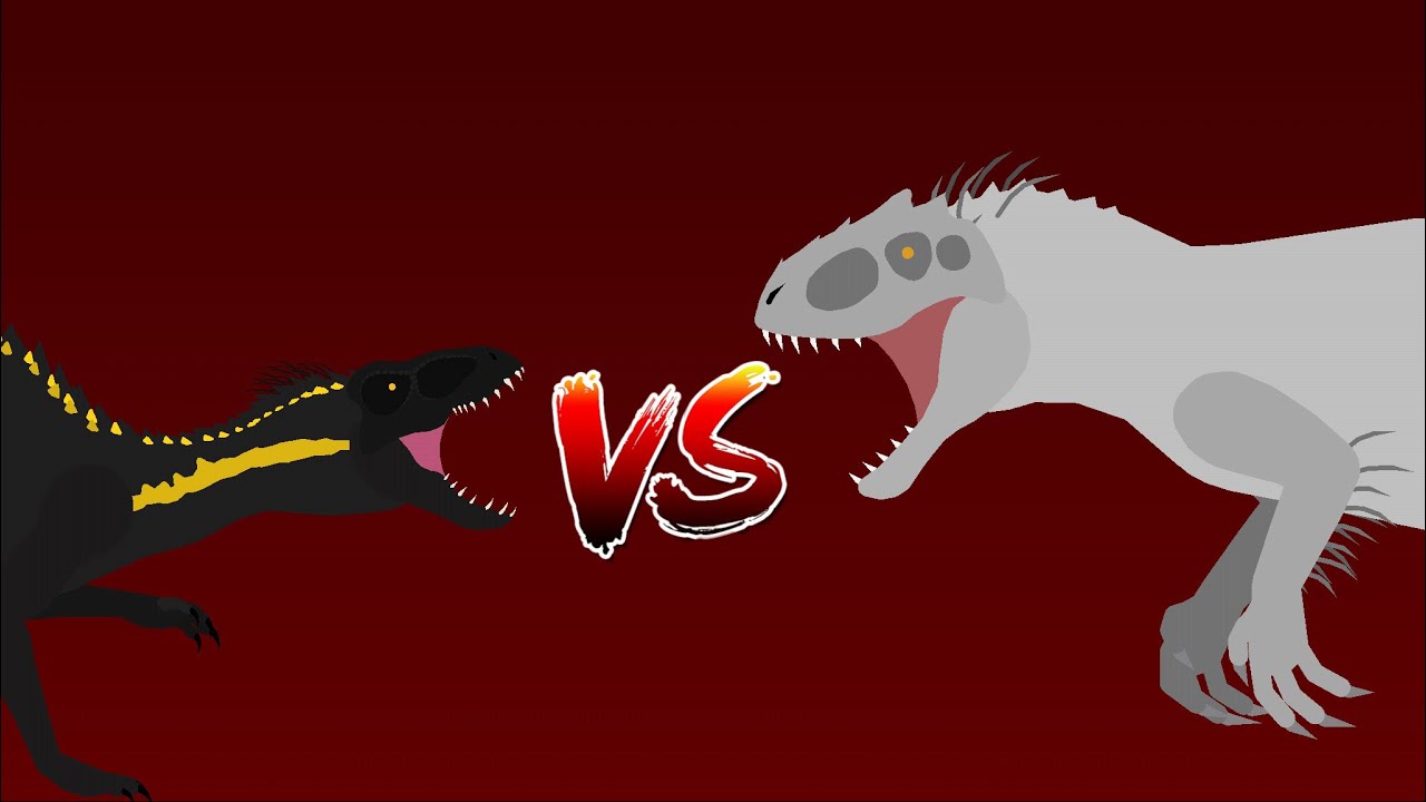 Indominous Rex Vs Indoraptor | Sticknodes - YouTube