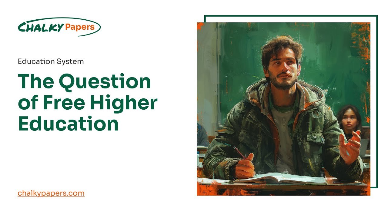 The Question of Free Higher Education - Essay Example - YouTube