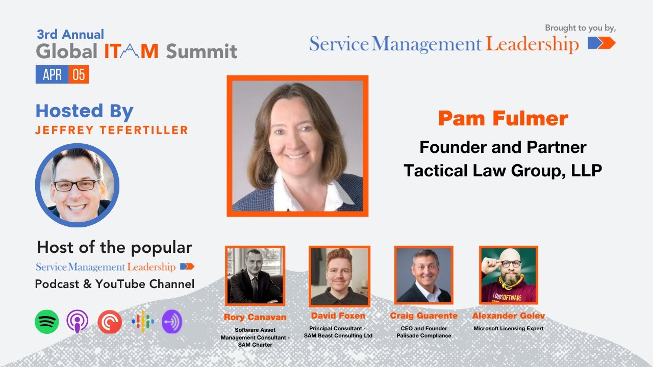 The Third Annual Global ITAM Summit - Pamela Fulmer - YouTube