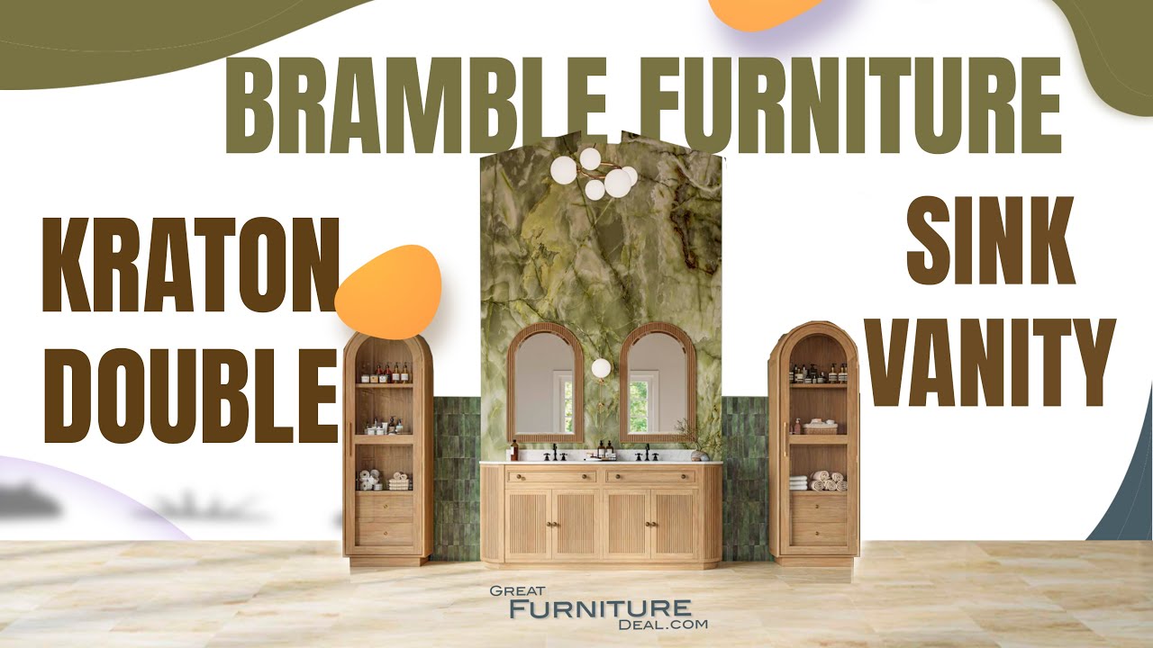 Kraton Bathroom Vanities by Bramble Furniture - Single & Double Sink ...