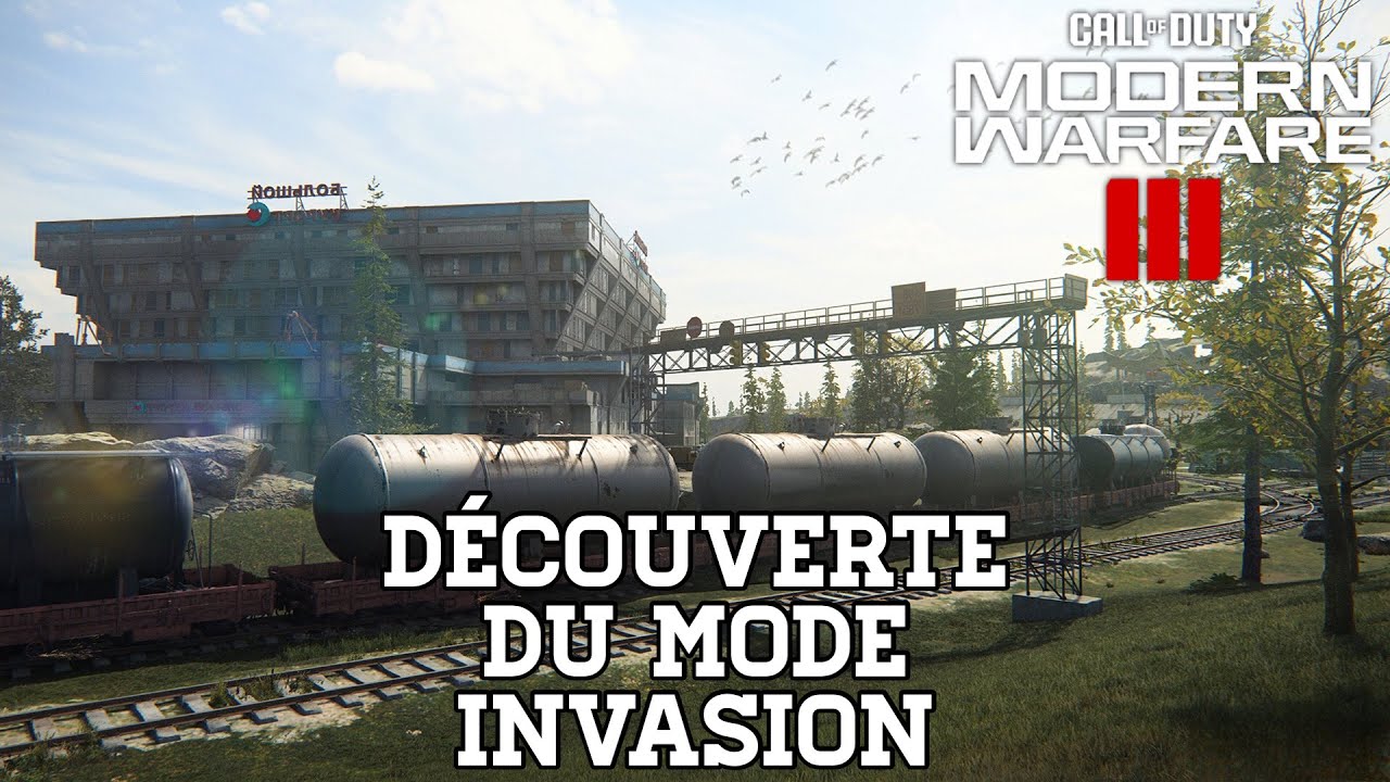 COD MWIII | DÉCOUVERTE DU MODE INVASION - YouTube