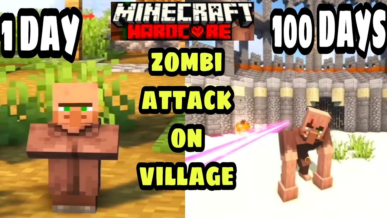 How to Survive 100 Days in Minecraft's Zombie Apocalypse - YouTube