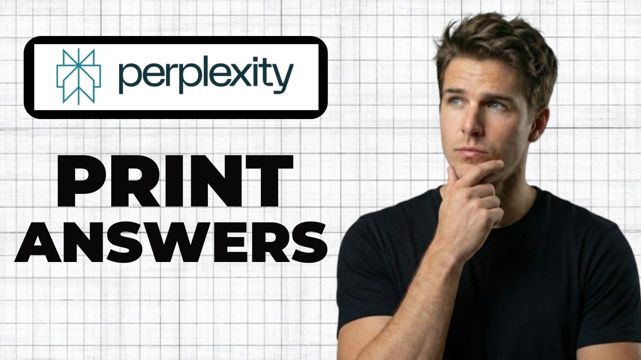 How To Export Answers To PDF In Perplexity (2026 Guide) - YouTube