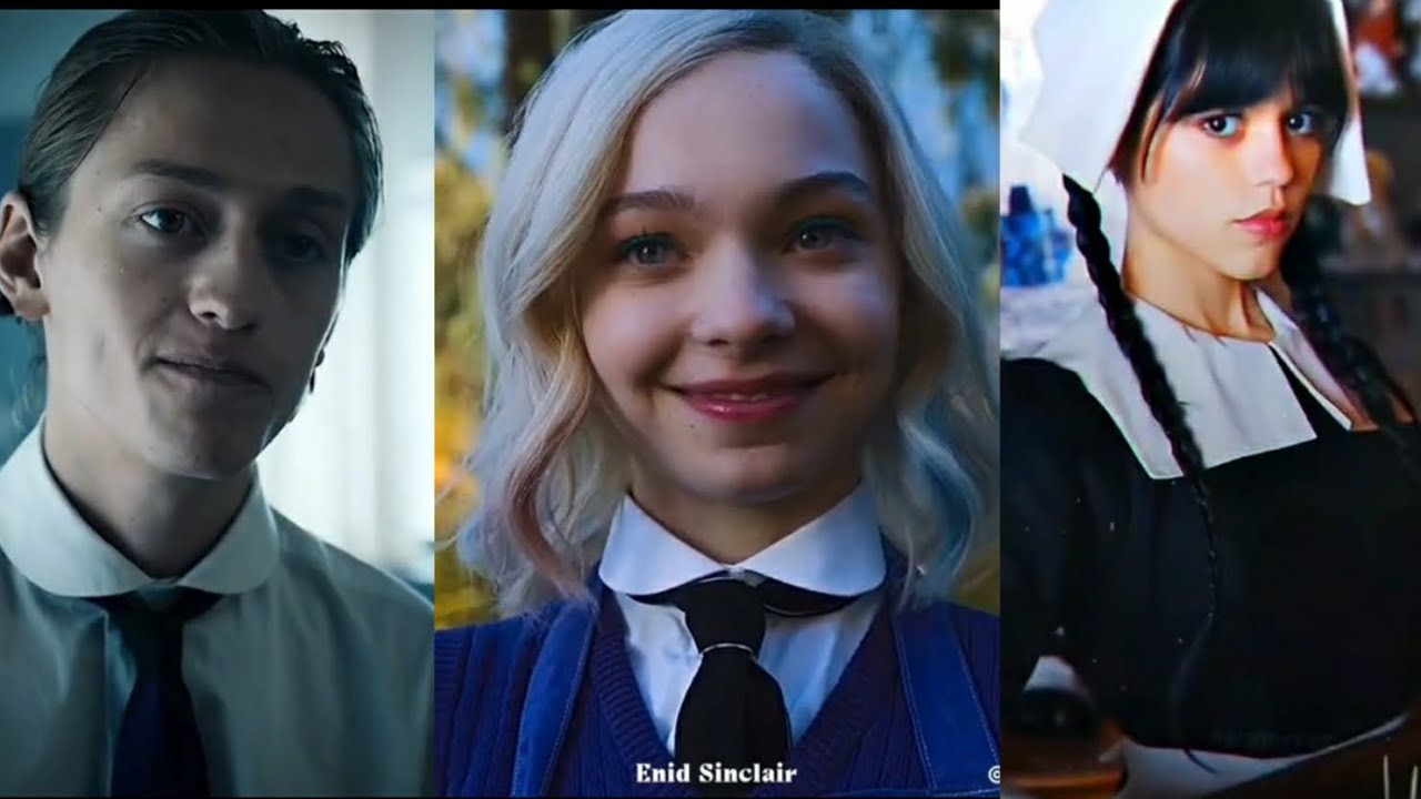 Wednesday Characters Edits Tiktok competition | WEDNESDAY ADDAMS ...