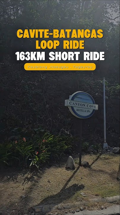 Cavite-Batangas Loop a 163km short ride #nk400 #400cc #tagaytay #nasugbubatangas #tomntomscoffee ...