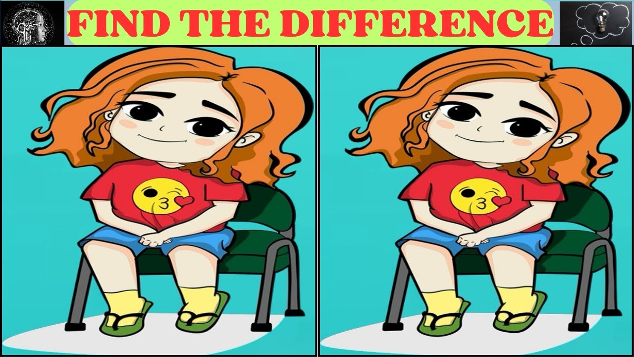 [Find the Variances] Challenging Find the Difference Game! Can You Find ...