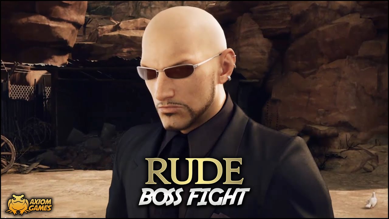 FF7 Remake - Rude (Boss Fight) - YouTube