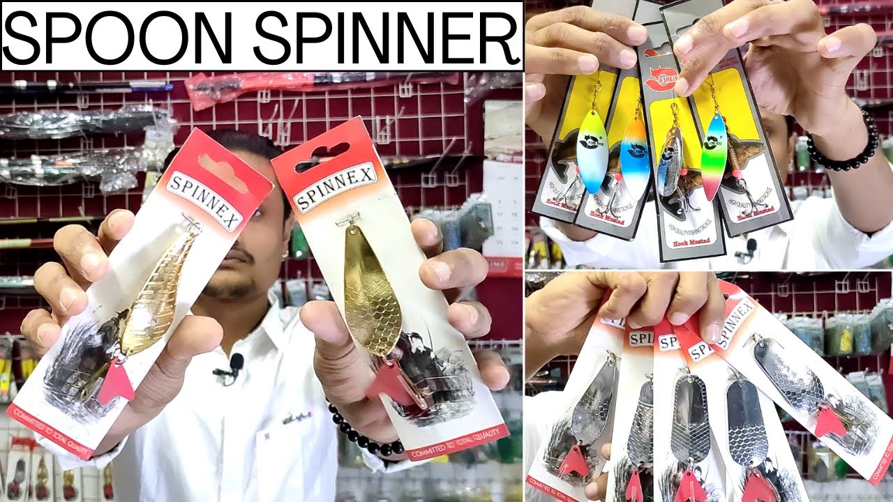 spoon and Spinner Lure Chitwan Fishing Tackle Store - YouTube