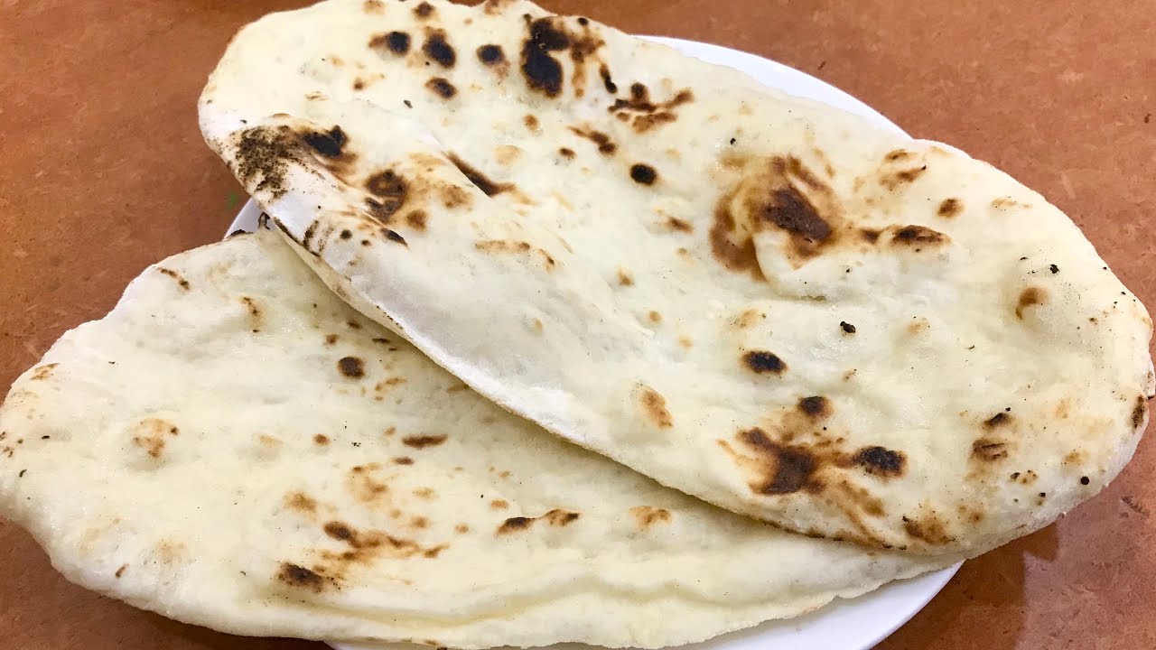 Butter naan recipe without oven and tandoor/butter naan recipe/Indian ...