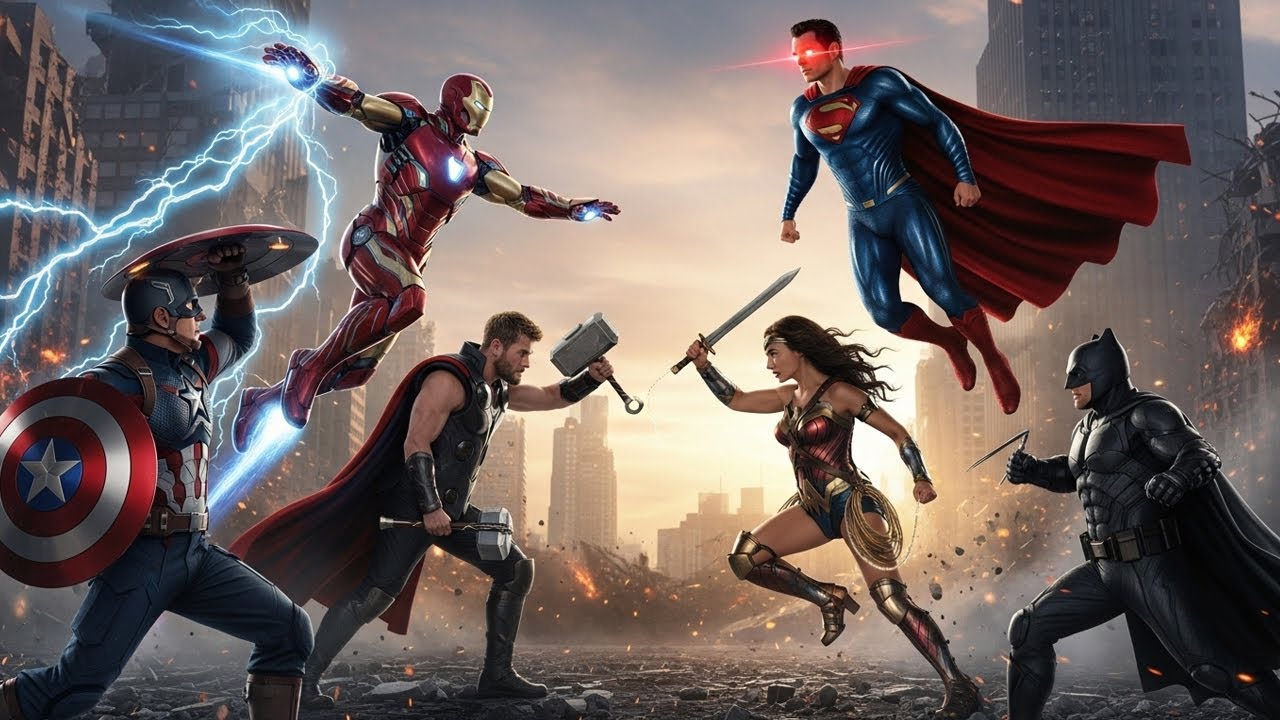 Who would win battle between Captain America, Iron Man & Thor vs ...