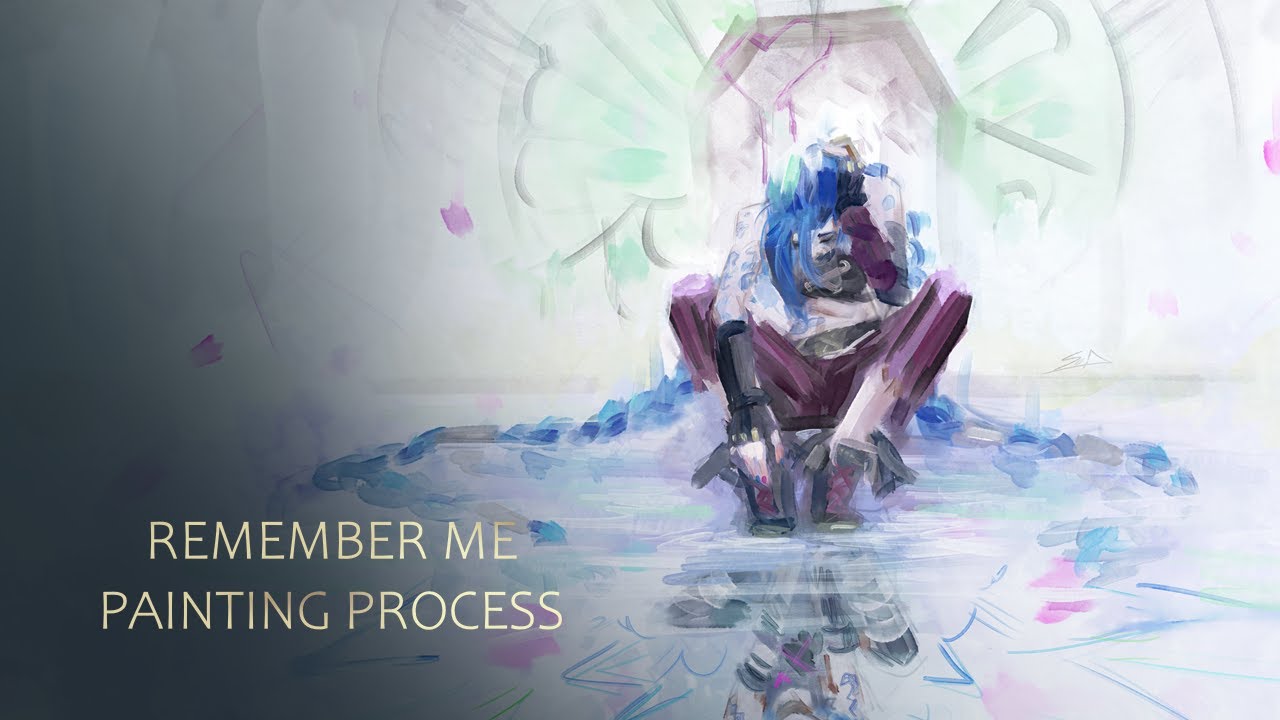 Remember Me - Painting Process - YouTube