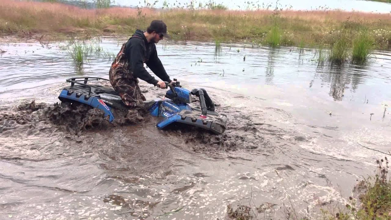 Diving in the deep mud! - YouTube