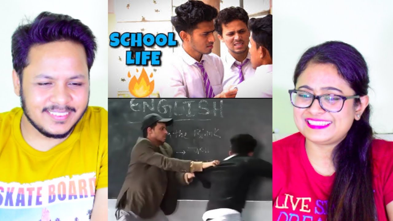#Round2hell SCHOOL LIFE Reaction | R2h | Mr. & Mrs. Pandit - YouTube