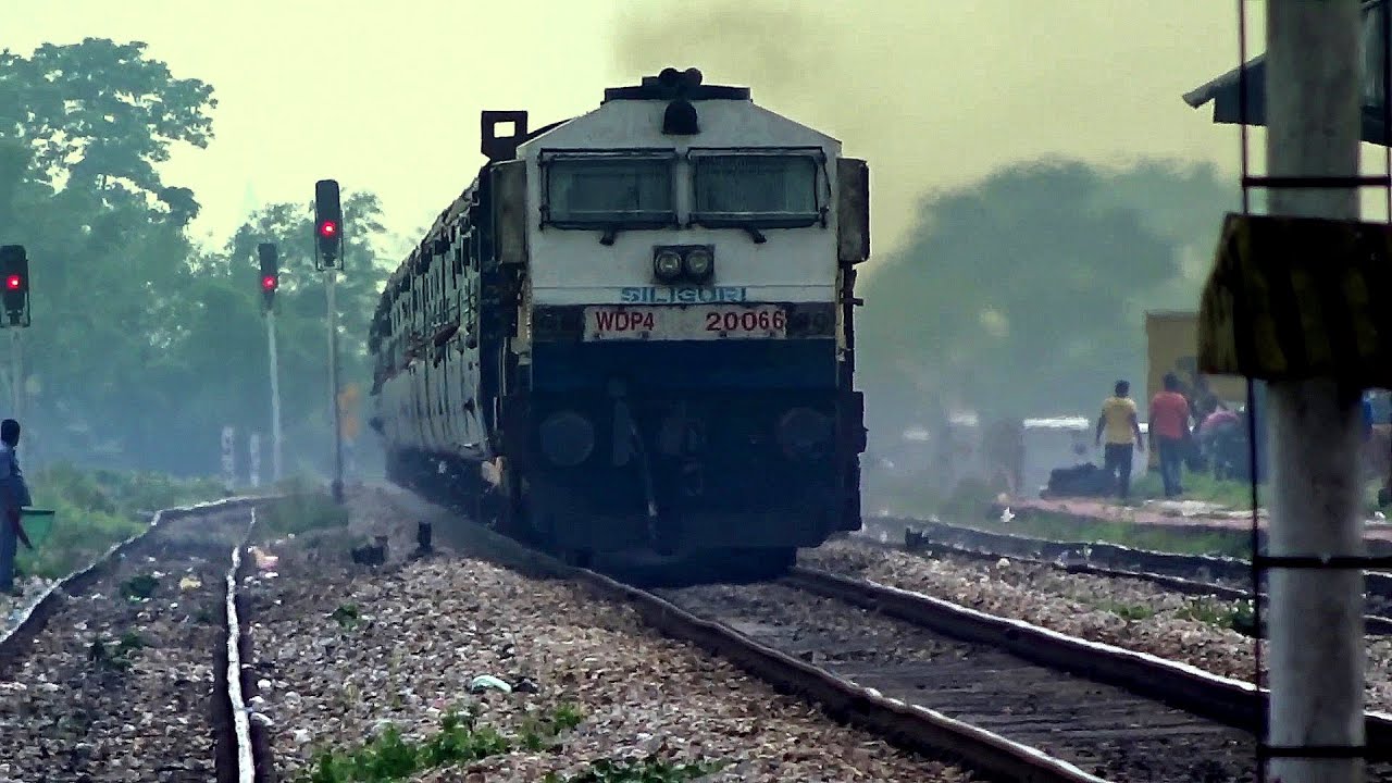 [HD] Incredible NORTHEAST FRONTIER Railways : Rarely Captured WDP-4 ...