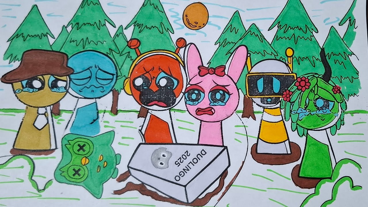 Incredibox Sprunki New Coloring Pages / How to Color All Sprunki ...