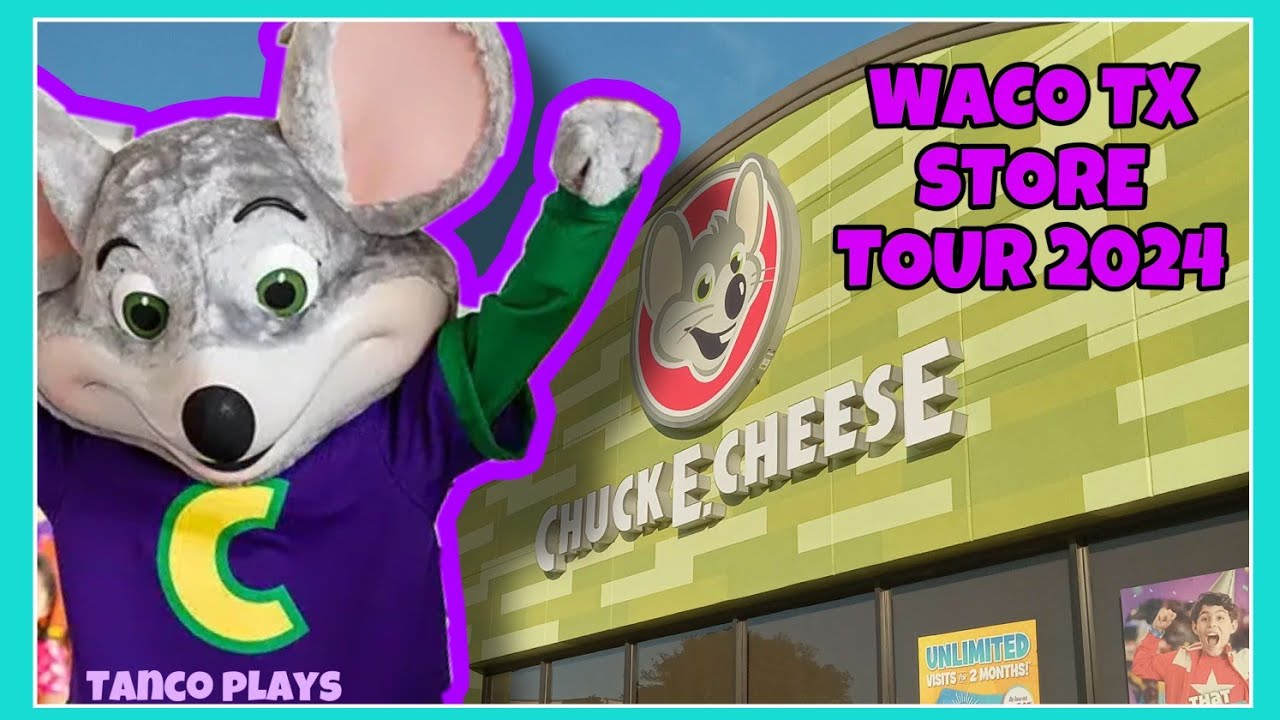 chuck e cheese Waco TX store tour - YouTube