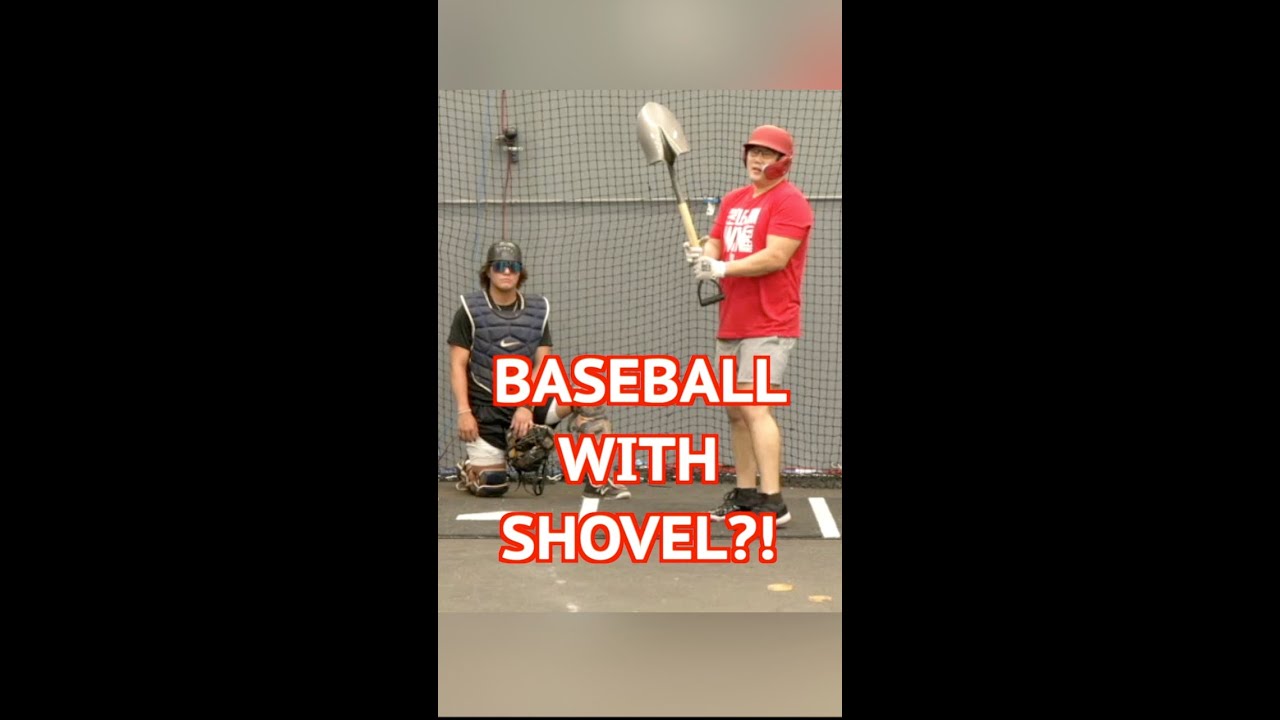 What Happens When a Baseball Player Hit with a SHOVEL!? - YouTube
