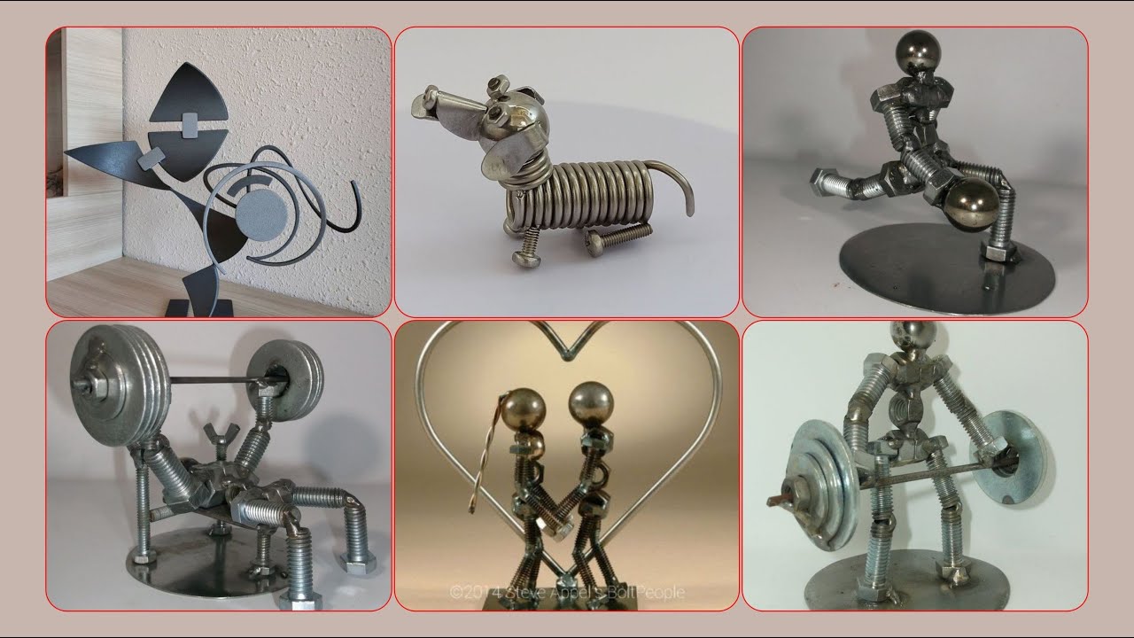 Scrap metal sculpture art || scrape metal art || scrap metal decoration ...