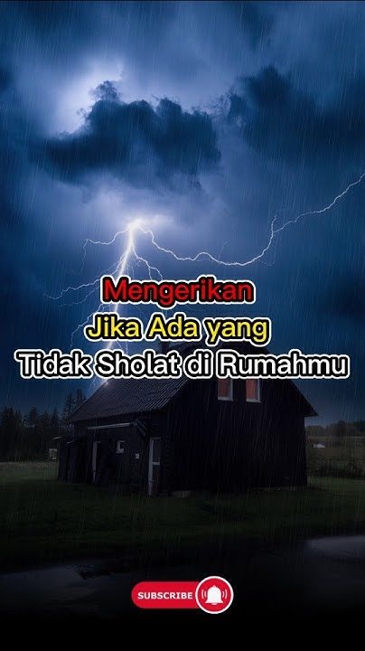 Mengerikan Jika Tidak ada yang sholat dirumah #shorts #shortsfeed - YouTube