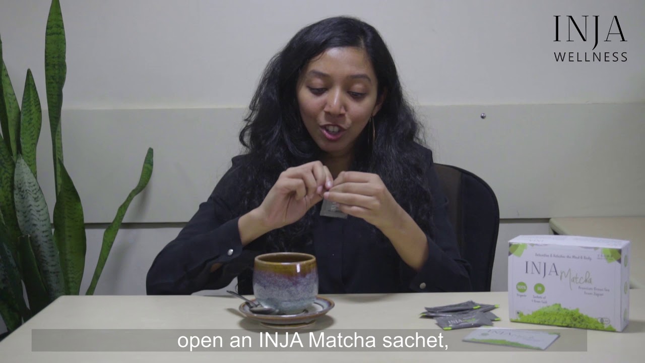 How to Intake INJA Matcha? - YouTube