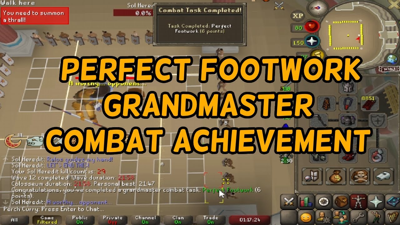Perfect Sol Heredit - Grandmaster Combat Achievement - Fortis Colosseum ...