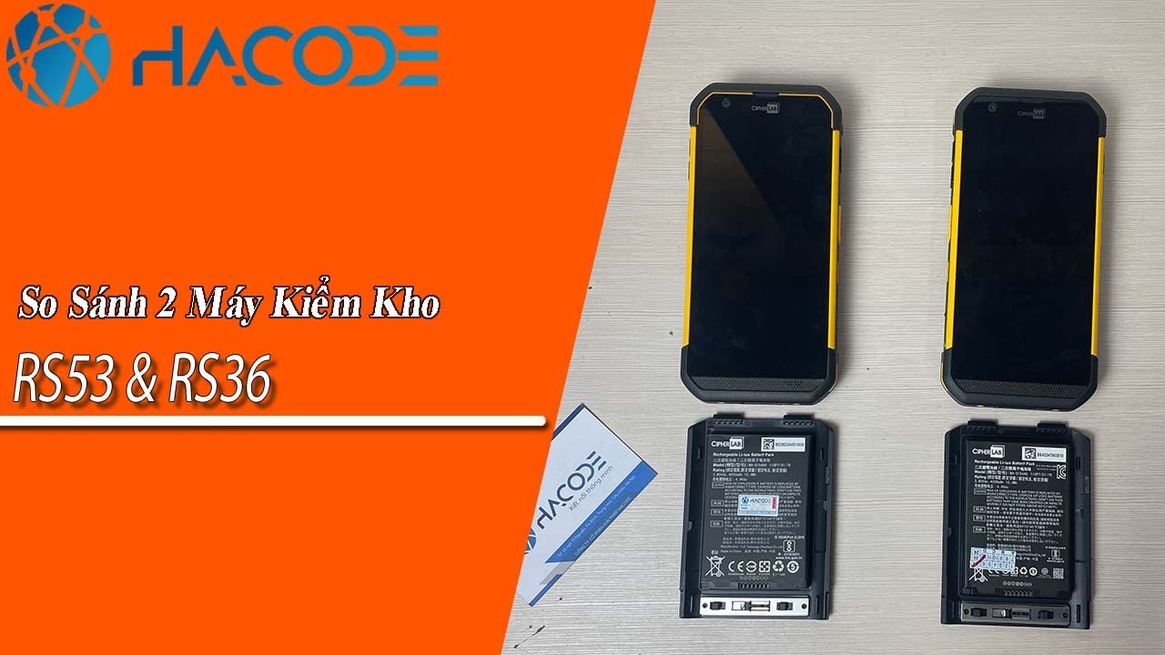 So sánh nhanh 2 dòng máy kiểm kho RS35 và RS36 chi tiết. - YouTube