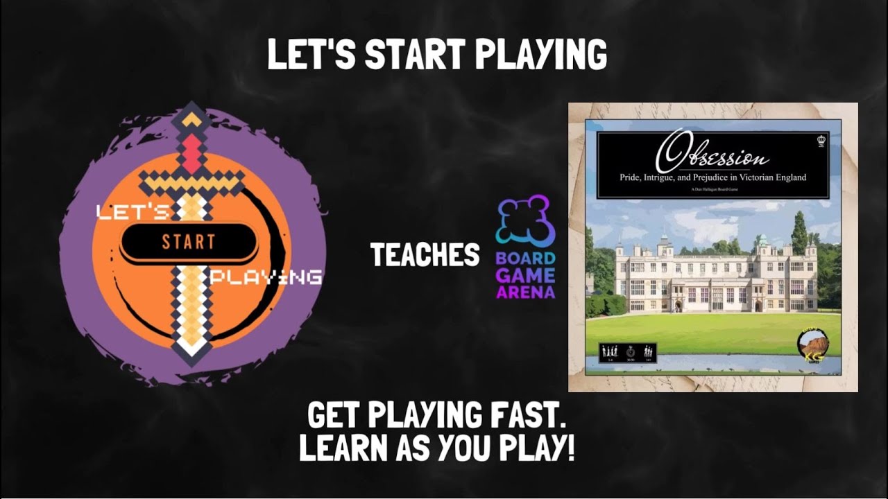 Obsession - How to play - Board game Arena (BGA) teach - YouTube