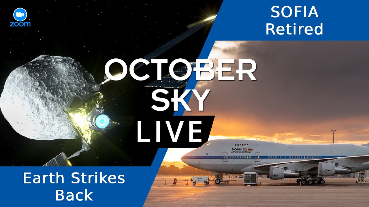 October Sky Live 2022 September - DART, NS-23 & SOFIA Retirement - YouTube
