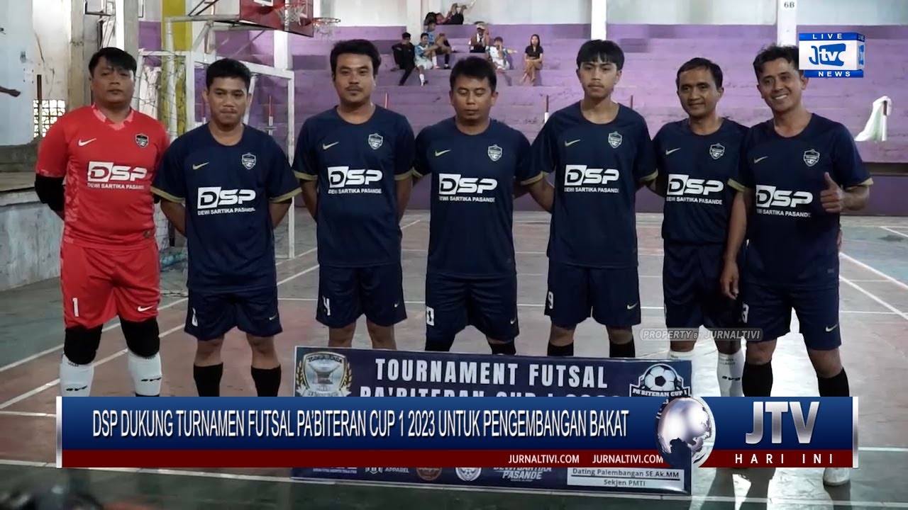 DSP DUKUNG TURNAMEN FUTSAL PA’BITERAN CUP 1 2023 UNTUK PENGEMBANGAN ...