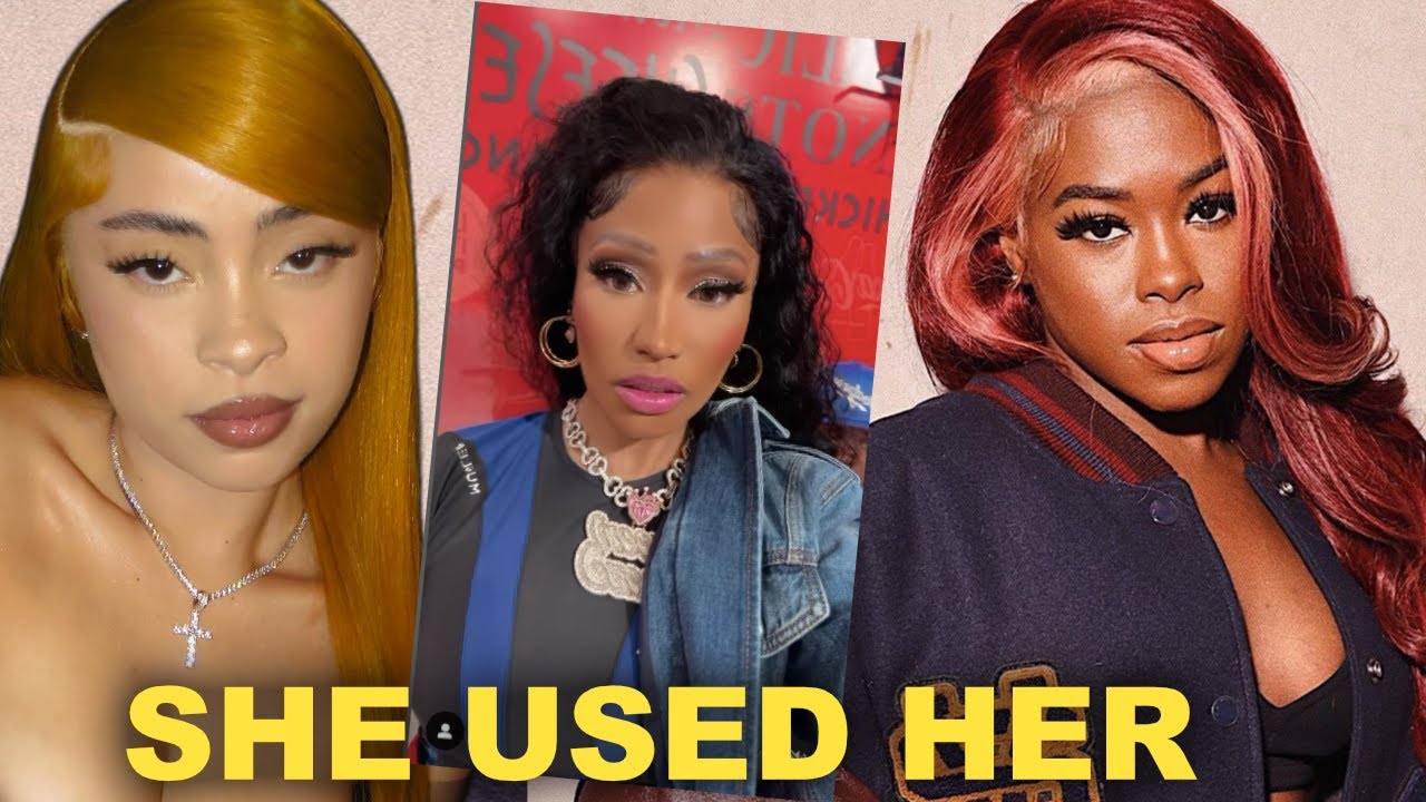 Ice Spice Best friend exposes her for Using Nicki Minaj (Text messages ...