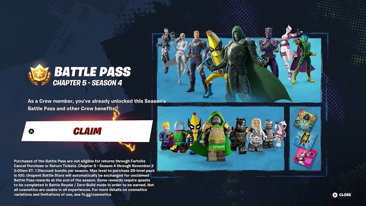 Fortnite - Chapter 5 - Season 4 - Absolute Doom - Intro and Battle Pass ...