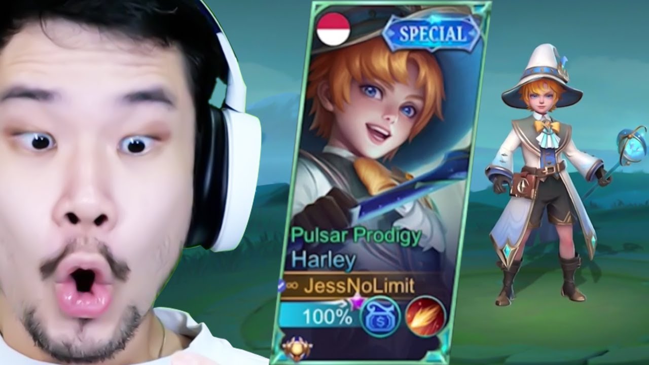 Skin Terbaru Harley GRATIS Dari Mobile Legends - YouTube