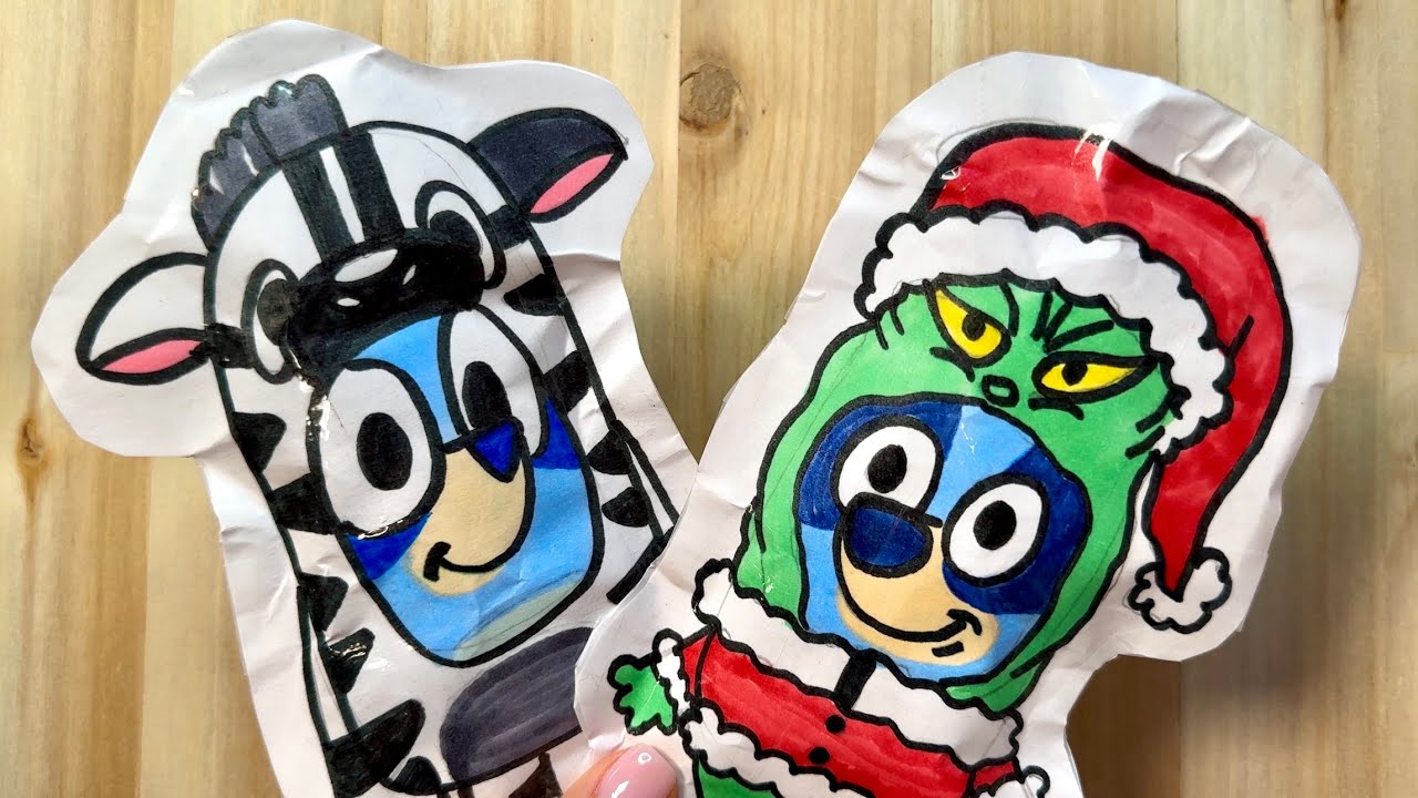 [ Paper DIY ] Bluey Paper Squishy - YouTube
