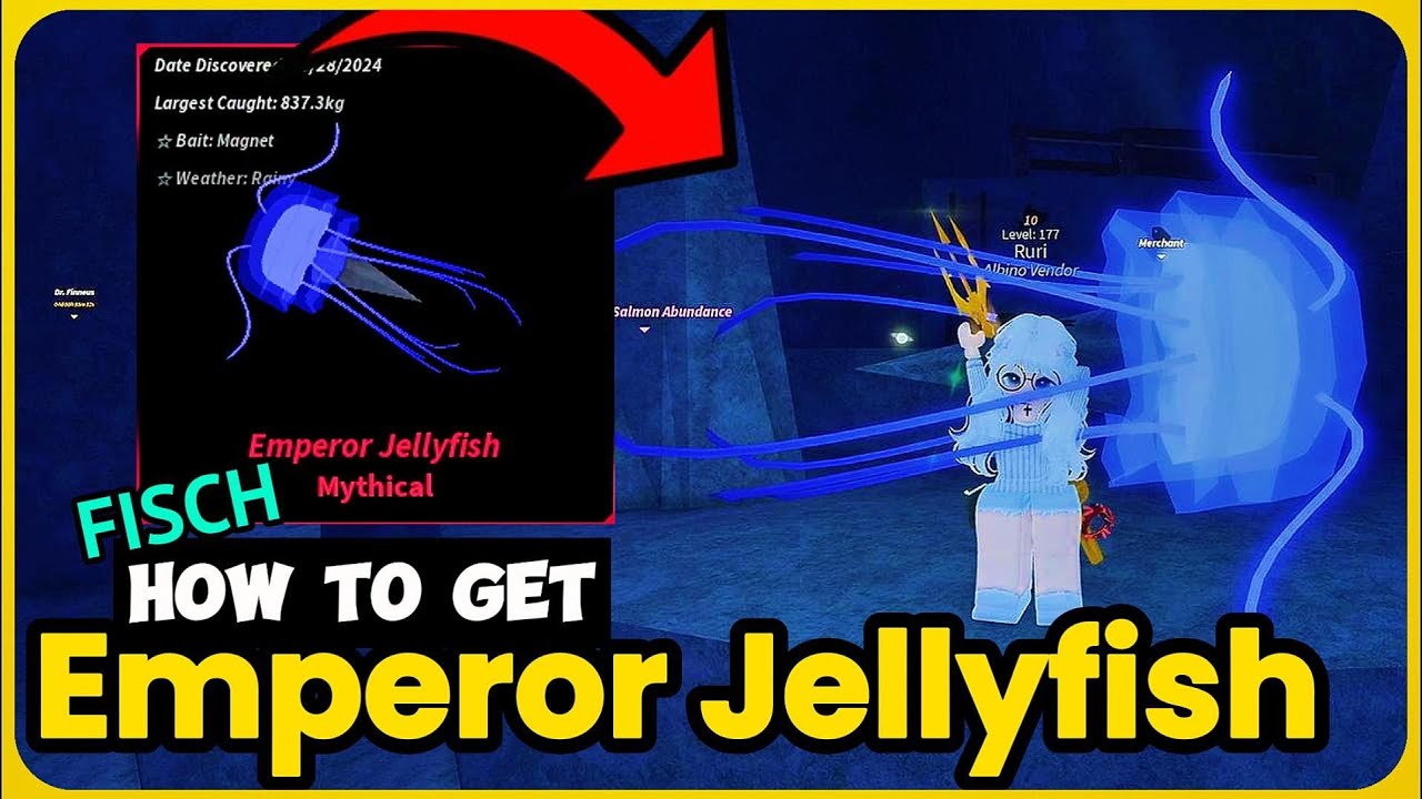 How To Get the Emperor Jellyfish in Fisch! (Tips & Tricks) - YouTube