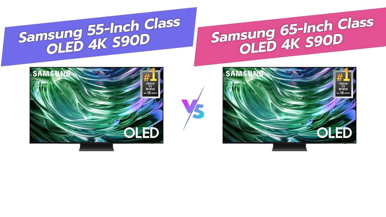 SAMSUNG 55" vs 65" OLED Smart TV 🔥📺 | Which One to Buy? - YouTube