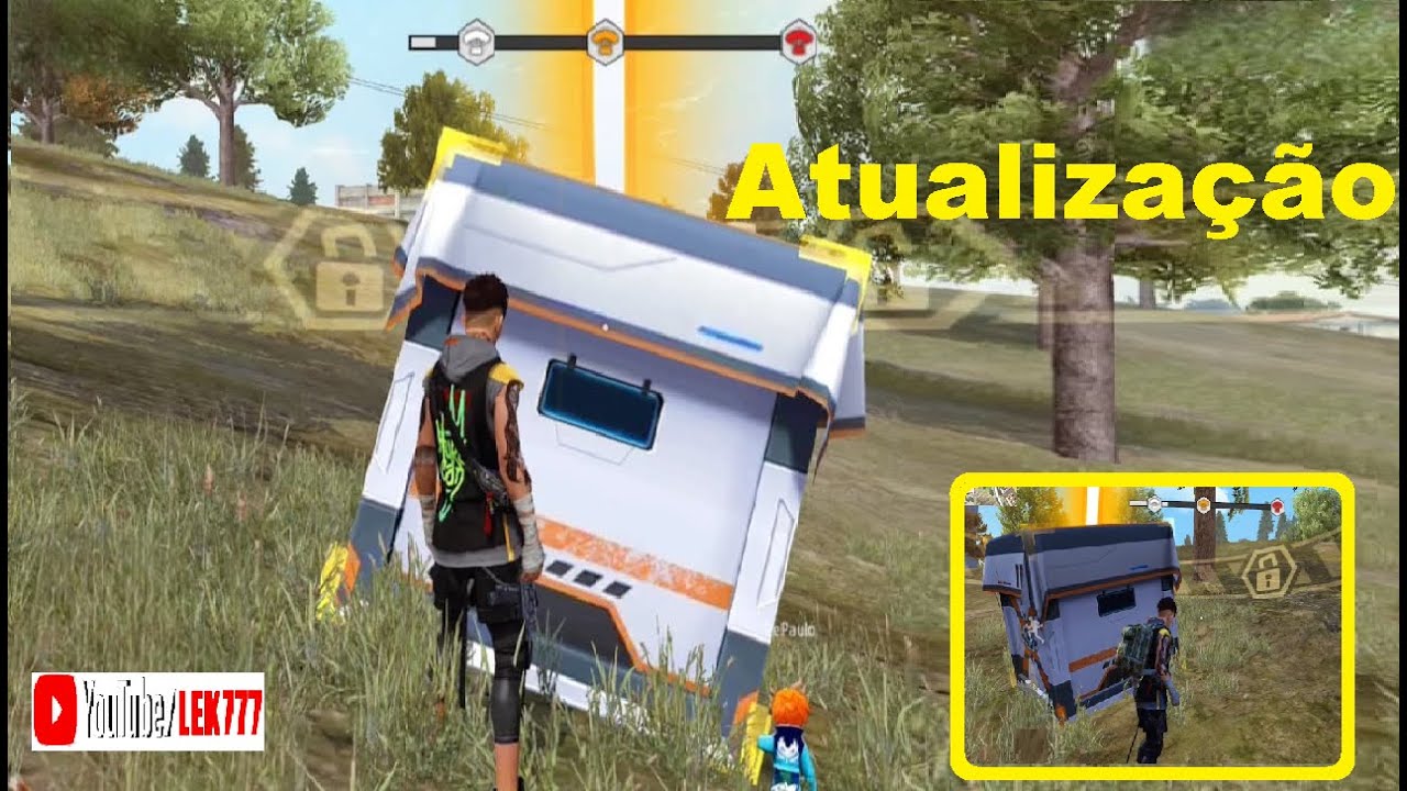 ATUALIZAÇÃO FREE FIRE AIRDROP DE DEFESA ? COMO VAI SER !! - YouTube