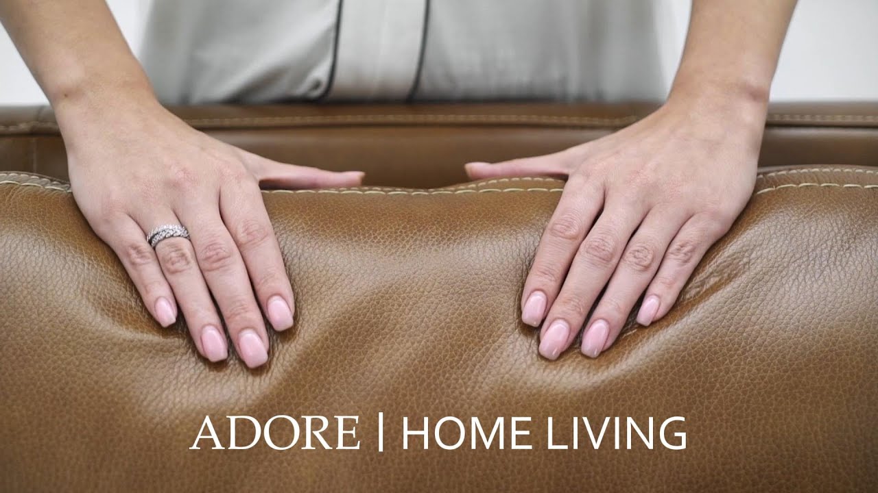 Stevens Leather Corner Modular - YouTube