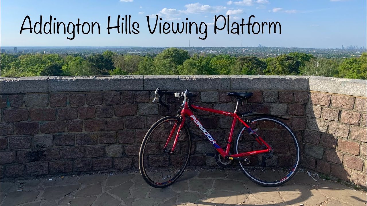 Addington Hills Viewing Platform [Short Cycling Trip] - YouTube