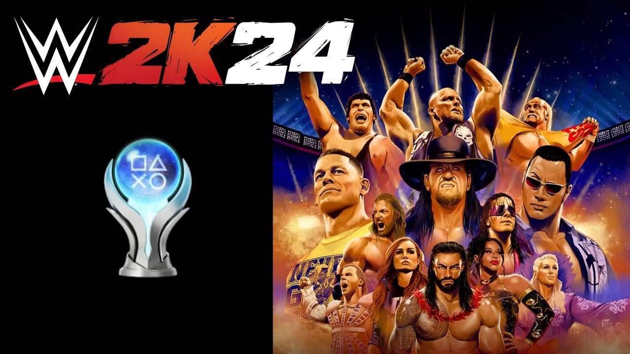 WWE 2K24 - Guide complet du PLATINE !! 🏆 - YouTube