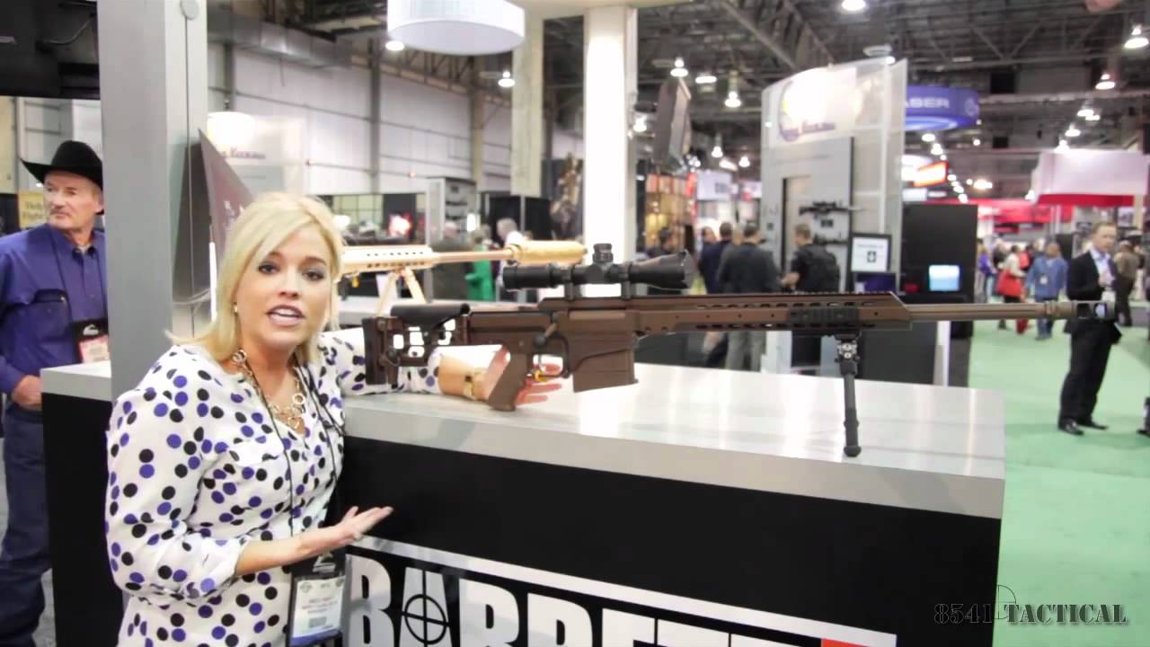 SHOT Show 2012 - Barrett Firearms MRAD .338 Lapua Magnum - YouTube