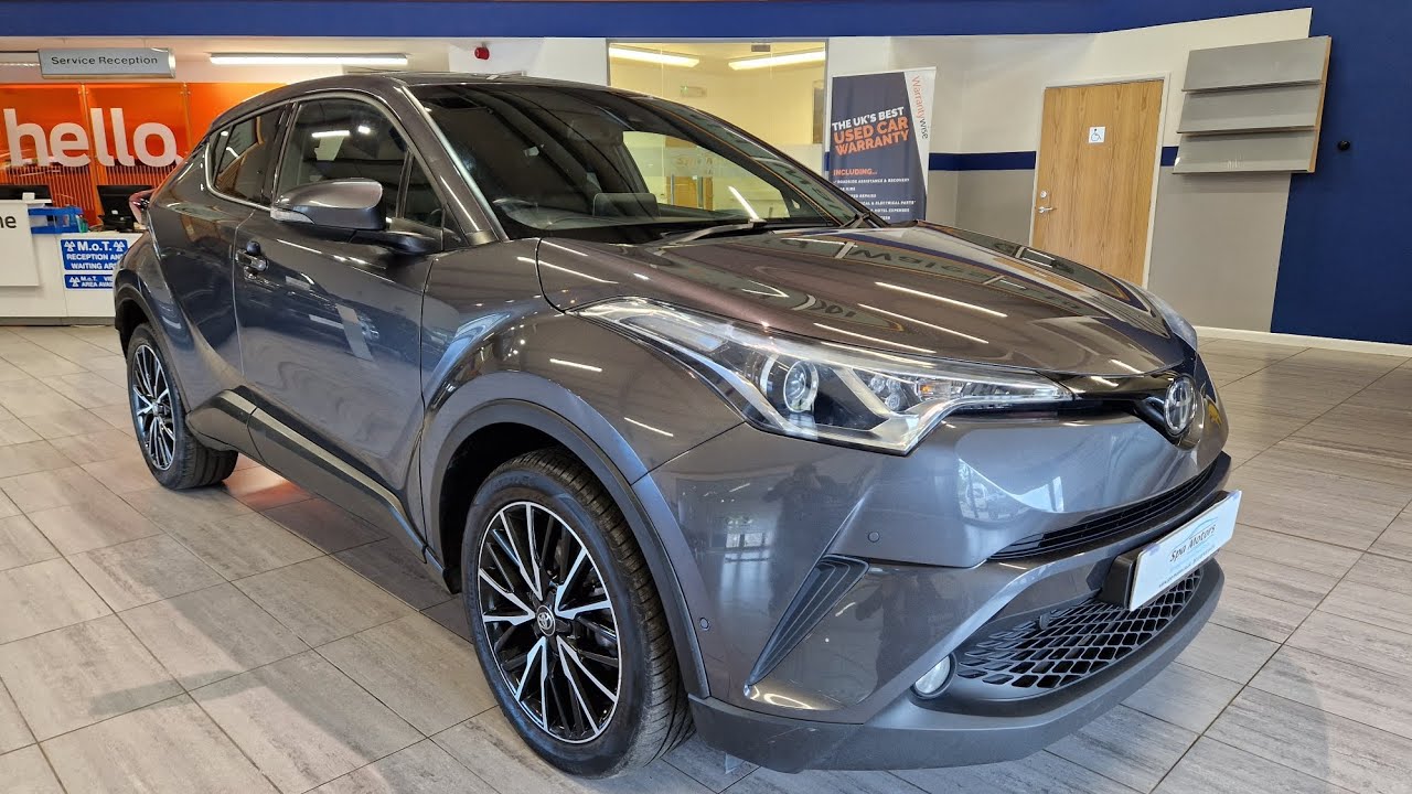 Spa Motors Brecon Toyota C-HR BV67 NVW - YouTube
