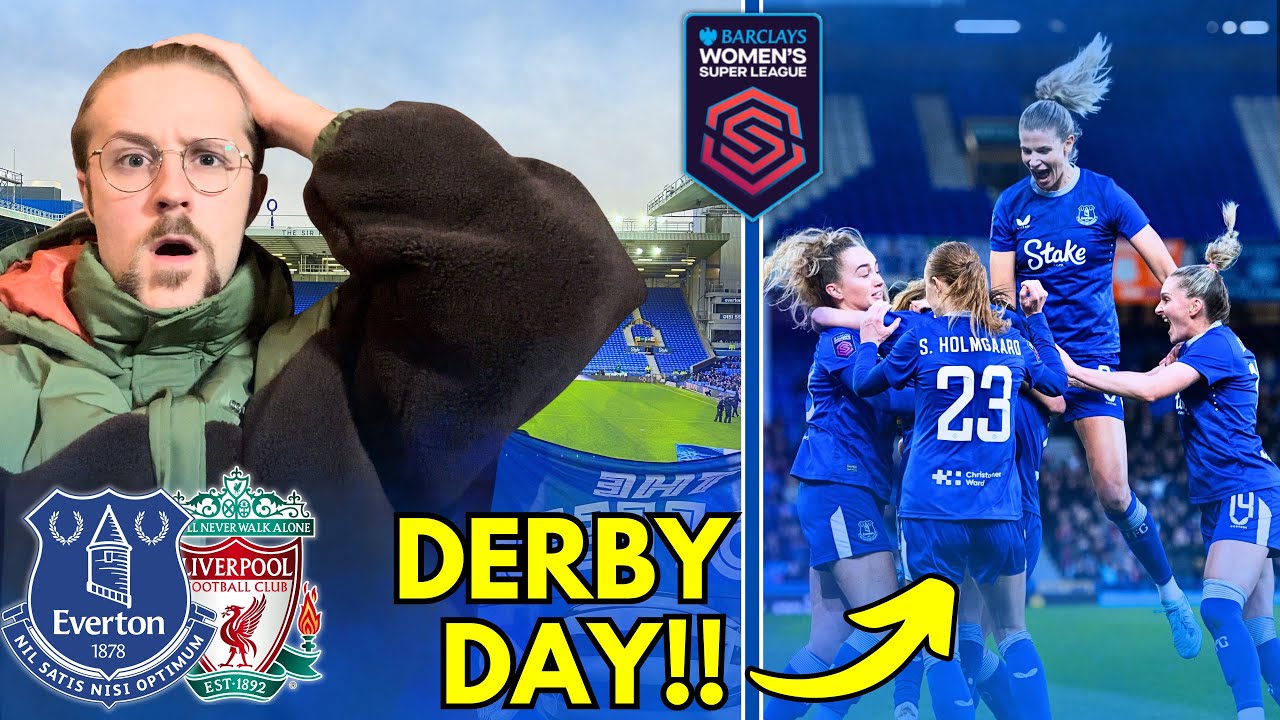 I Watched The WOMEN'S Merseyside Derby!! (Everton vs Liverpool Vlog ...