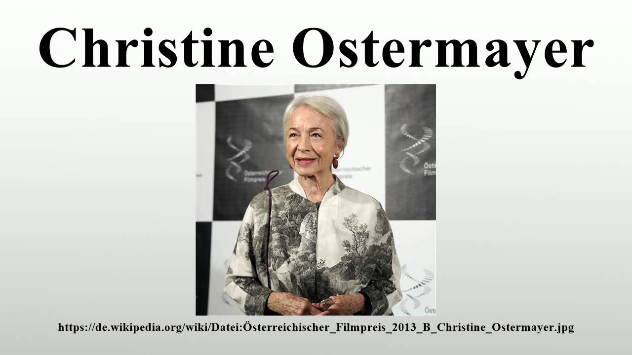 Christine Ostermayer - YouTube