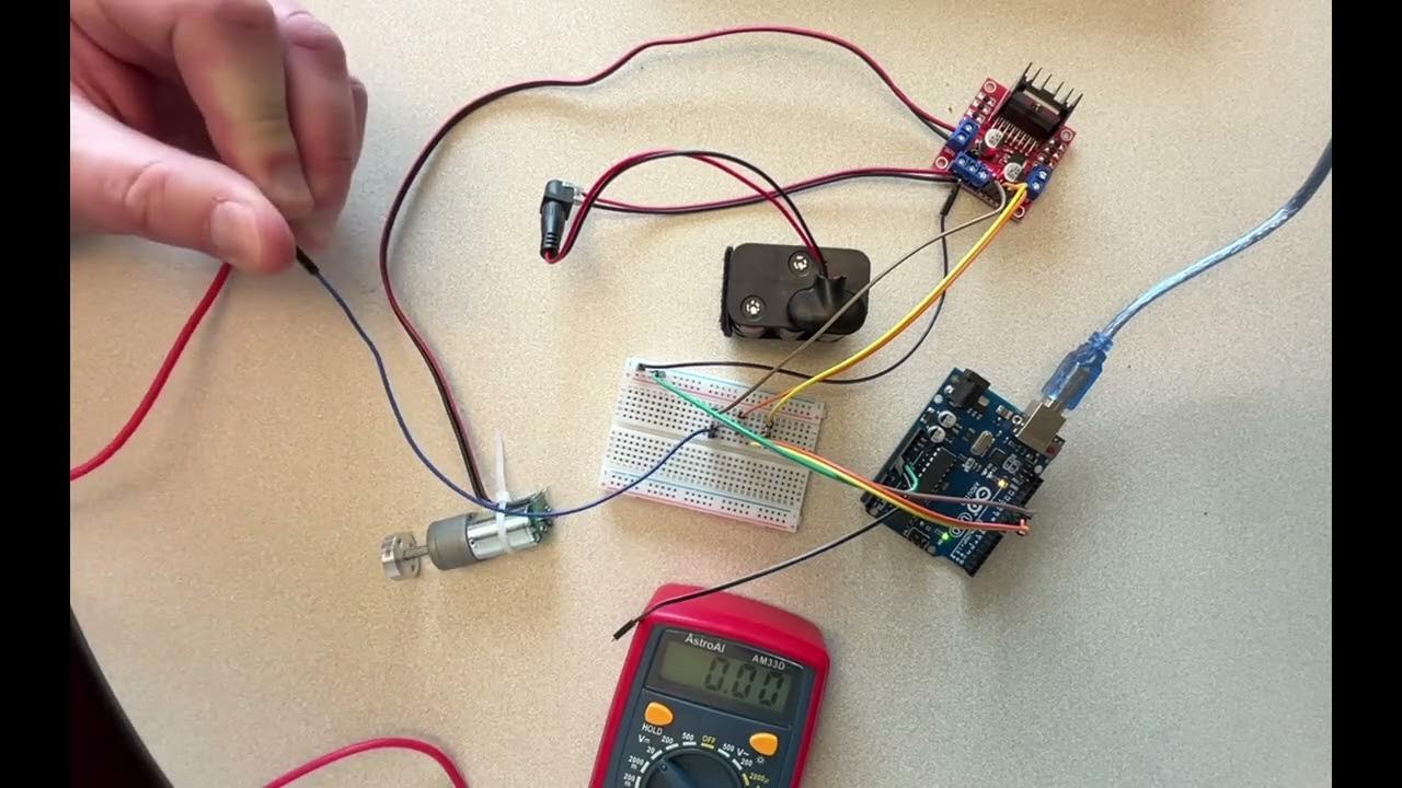Debugging Arduino + H-Bridge - YouTube