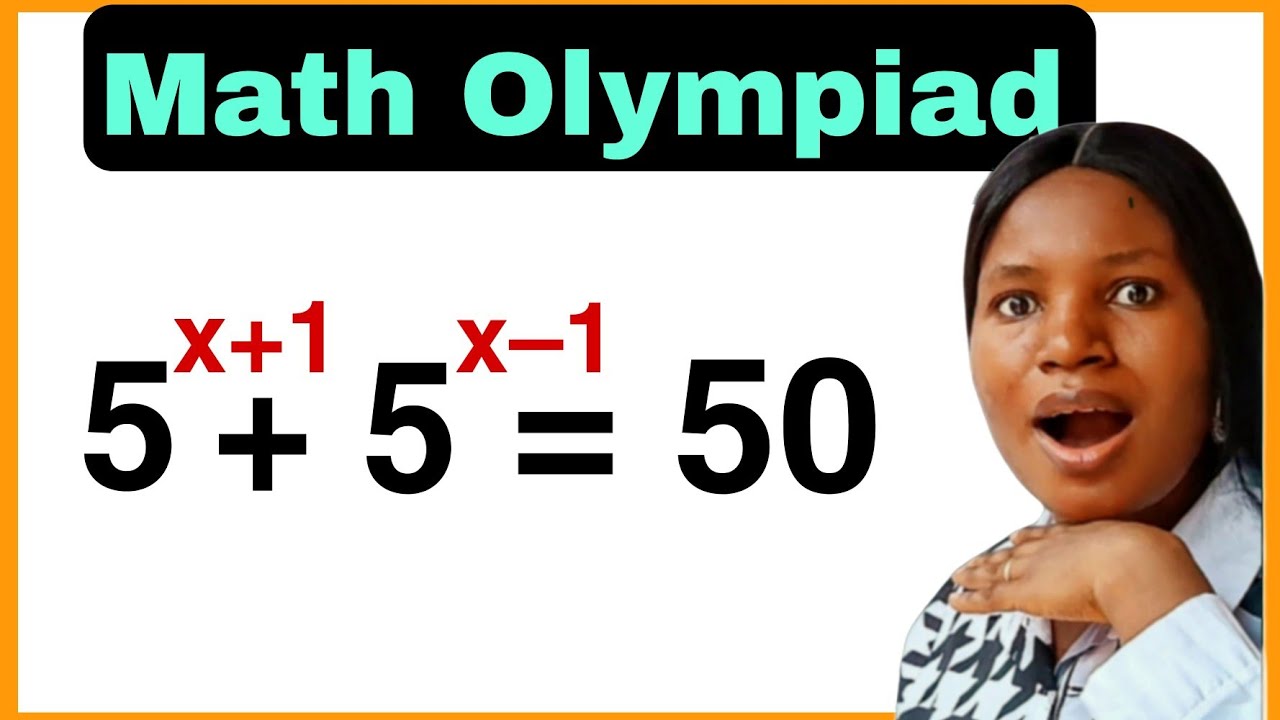 Math Olympiad| can you solve this?| exponential question - YouTube