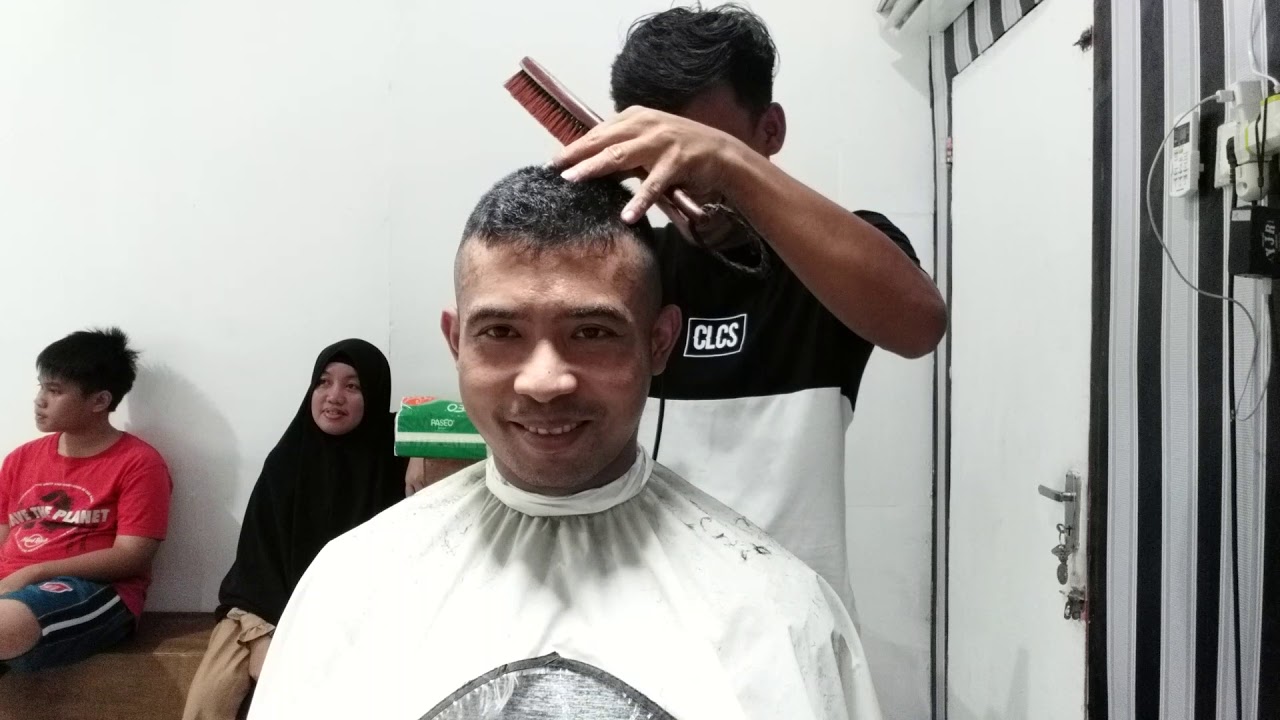 Potong rambut style KING TOP - YouTube