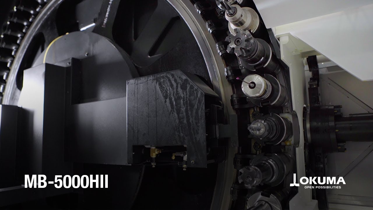 MB-5000H II Horizontal Machining Center - YouTube