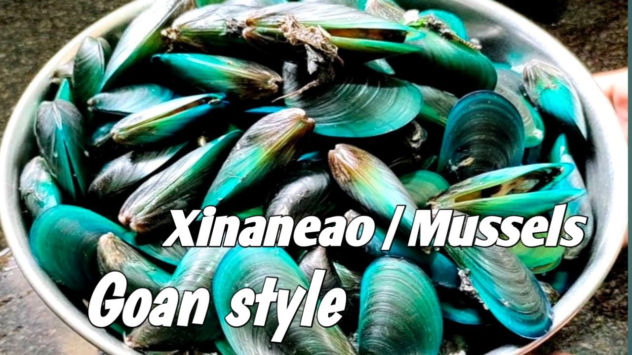 Goan Style Xinanio masala dry| शिनानिओ मसाला | Mussels Goan Style |How ...