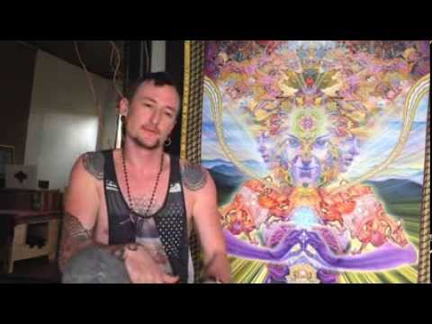 Luke brown is interviewed about visionary art, location independence ...