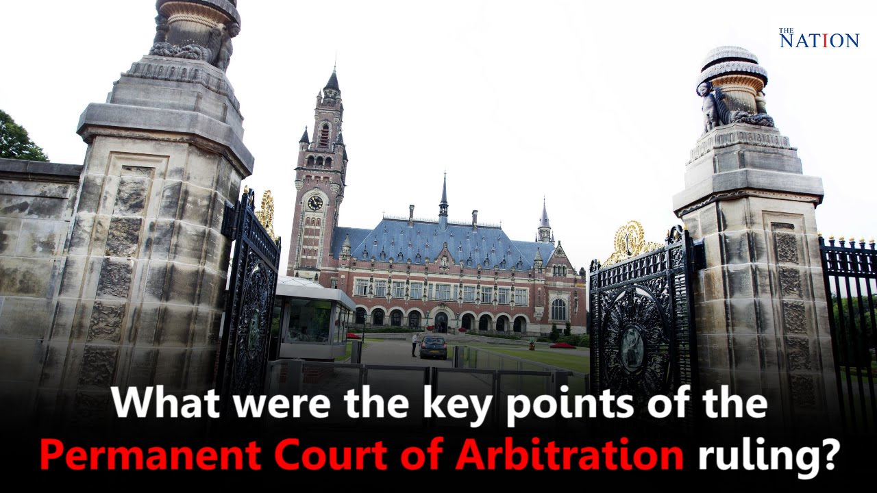 What were the key points of the Permanent Court of Arbitration ruling ...